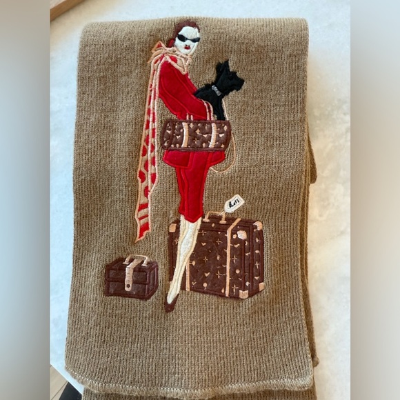 Collection XIIX | Accessories | Collection Xiix Ltd Tan Scarf W Stitch ...